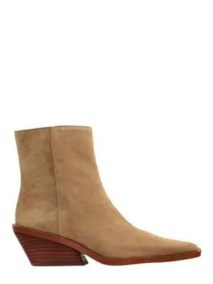 Michael Kors Heeled Ankle Boots - Beige