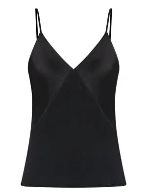 FORTE_FORTE Spaghetti Strap Top - Black