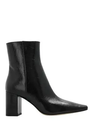 Michael Kors Elise Heeled Ankle Boots - Black