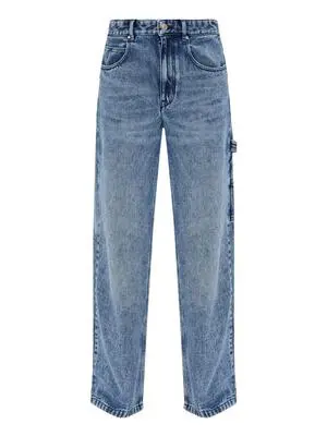 Isabel Marant Bymara Straight-leg Jeans - Blue