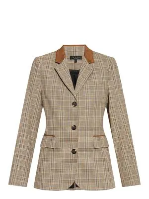 RAG & BONE Plaid Pattern Blazer