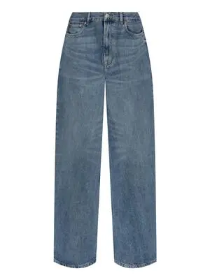 SAMSØE SAMSØE Rebecca High-waisted Flare Jeans - Blue