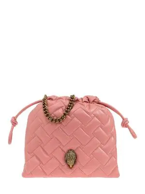 Kurt Geiger Kensington Drawstring Bag - Pink