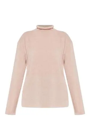 JIL SANDER Cashmere Mock-neck Sweater - Pink