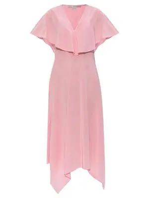 Stella McCartney Silk Midi Dress - Pink