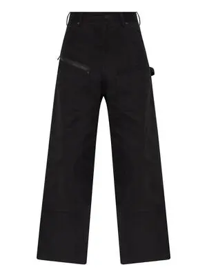 Y3 Twill Cargo Trousers - Black