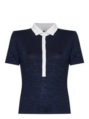 Rag & Bone Polo Shirt - Navy Blue