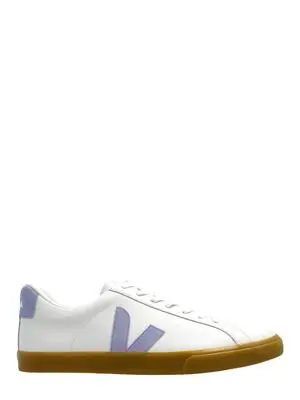 VEJA Esplar Logo Leather Sneakers - White