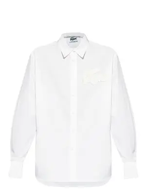 LACOSTE LACOSTE X Lemarié Long-Sleeve Cotton Shirt