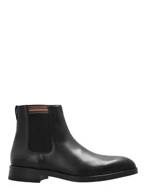 Paul Smith Leather Chelsea Boots - Black