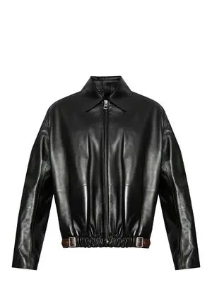 Loewe Leather Jacket - Black