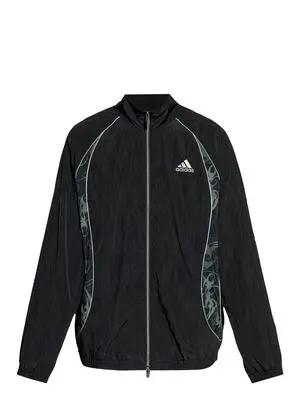 Adidas Originals By Alexander Wang Logo Windbreaker - Black