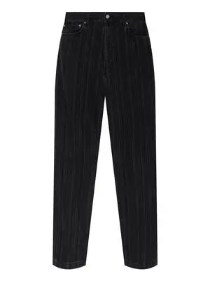 Carhartt Work In Progress Rylan' Pinstripe Denim Jeans - Black