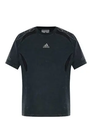 Adidas Originals By Alexander Wang T-shirt With A Vintage Effect - Black