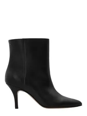 MAISON MARGIELA Leather Ankle Boots - Black