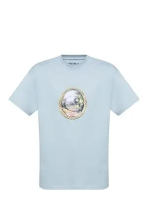 Carhartt Work In Progress T-shirt "mirror - Light Blue