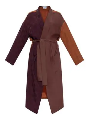 Moschino Belted Kimono - Brown