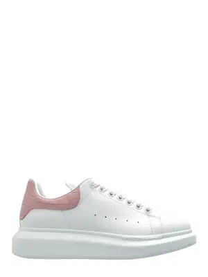 Alexander McQueen Leather Low-top Sneakers - White