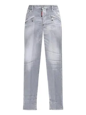 Dsquared2 Tapered Leg Jeans - Grey