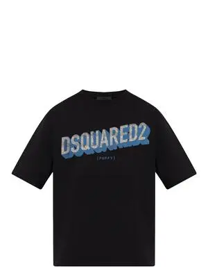 Dsquared2 T-shirt With Logo - Black
