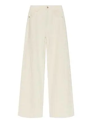 Cult Gaia Katya Wide Leg Jeans - White