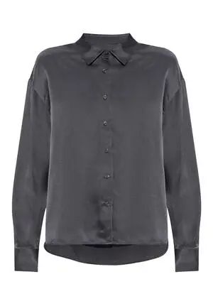 IRO PARIS Jarila Silk Shirt - Grey