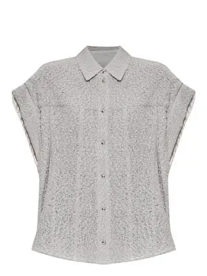 IRO PARIS Samyra Bouclé Vest - Grey