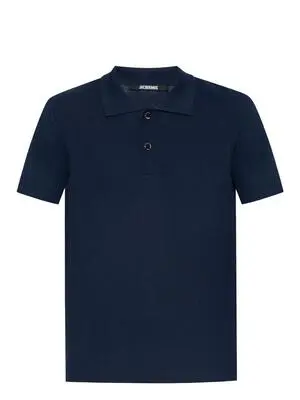 Jacquemus Polo Maille Navy Blue