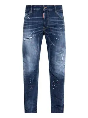 Dsquared2 Tidy Biker Jeans - Blue