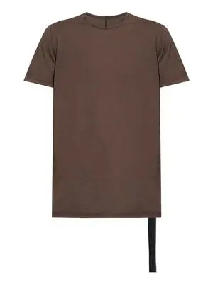 Rick Owens T-shirt With 'level T' Logo - Brown