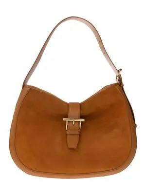 Alexander McQueen T-bar Shoulder Bag - Brown