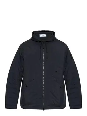 Stone Island Logo Patch Jacket - Black