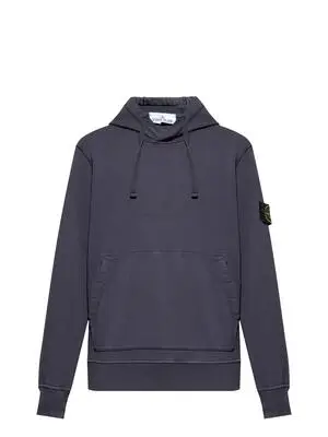 Stone Island Hooded Sweatshirt - Grey