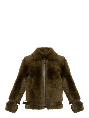 TOM FORD Fur Jacket - Brown