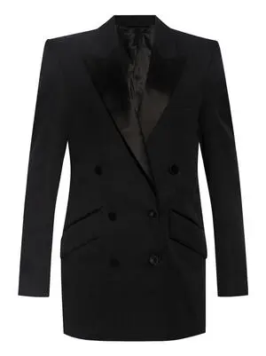 Givenchy Double-breasted Blazer - Black