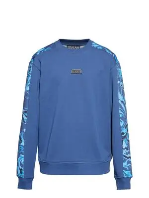 Versace Barocco Print Sweatshirt - Blue
