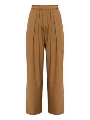 Acne Studios Logo Pants - Brown