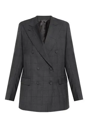 Officine Générale Wool Blazer - Grey
