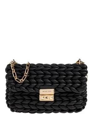 Michael Kors Tribeca Large Shoulder Bag - Black