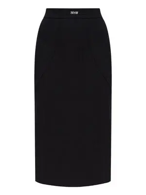 VERSACE Pencil Skirt With Back Slit