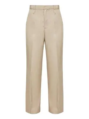 ALLSAINTS Tanner Straight Leg Pants - Beige
