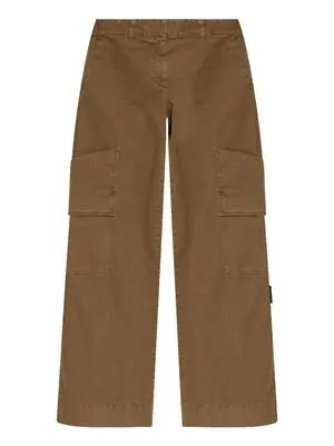 Off-White Cargo Trousers - Brown