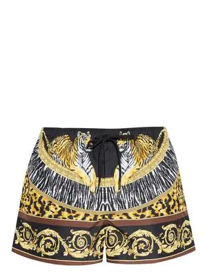 Versace Baroque Print Swim Shorts - Multicolour