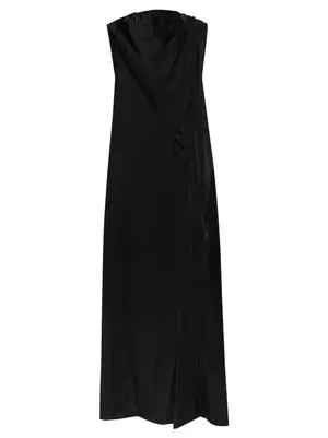 JIL SANDER Draped Dress - Black