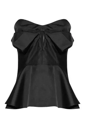 ALEXANDER MCQUEEN Alexander McQueen Off-Shoulder Corset Top