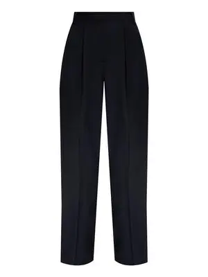 Officine Générale Wool Trousers - Navy Blue