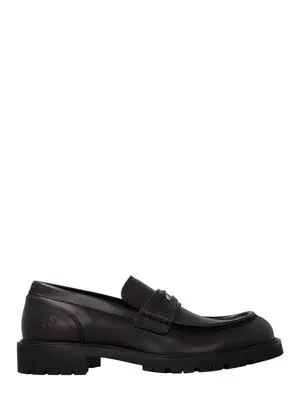 Burberry Leather Loafers - Brown