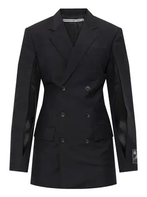 Alexander Wang Double-breasted Blazer - Black