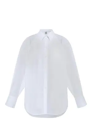 TOTEME Loose-fit Organic Cotton Shirt - White