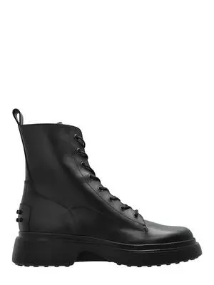 TOD’S Leather Ankle Boots - Black